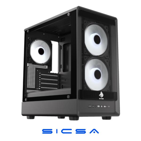 CASE EAGLE WARRIOR CG02AMRA001C MINI TOWER VENTILADORES 2 DE 120MM CON ...